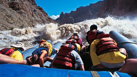 Whitewater rafting levels and classifications