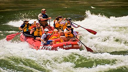 Whitewater rafting levels and classifications